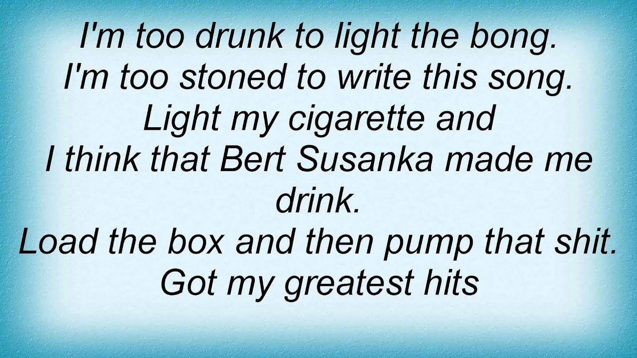 Sublime Greatest Hits Lyrics Chords Chordify