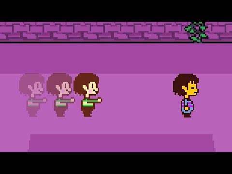 Undertale But Chara Is Chasing Me Youtube