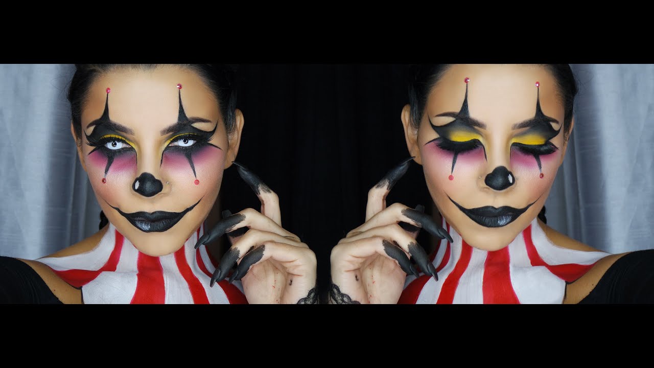 Jester Halloween Makeup Tutorial Furosemide