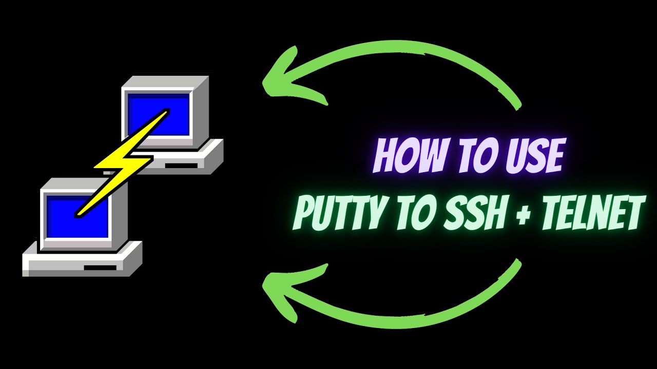 How To Use Putty To Ssh Or Telnet Into A Network Device Youtube