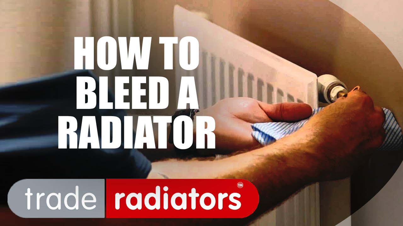How To Bleed A Radiator Youtube