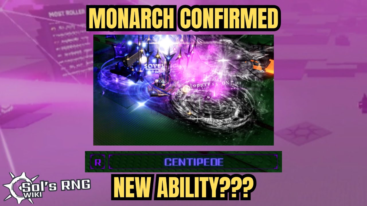 New Monarch Leak Sols Rng Youtube
