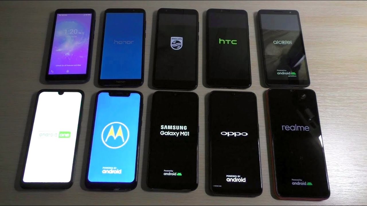 10 Android Budget Smartphones Bootanimations Youtube