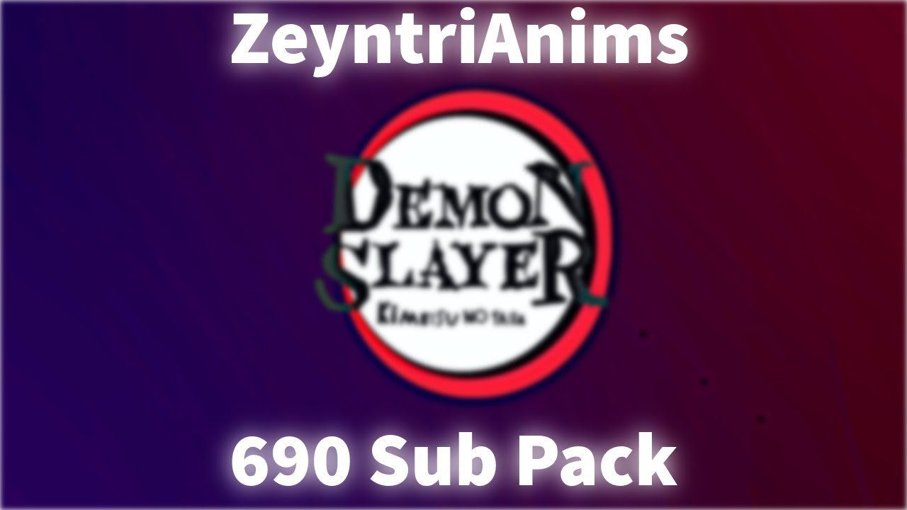 Demon Slayer Pack Preview Sticknodes Pro Youtube
