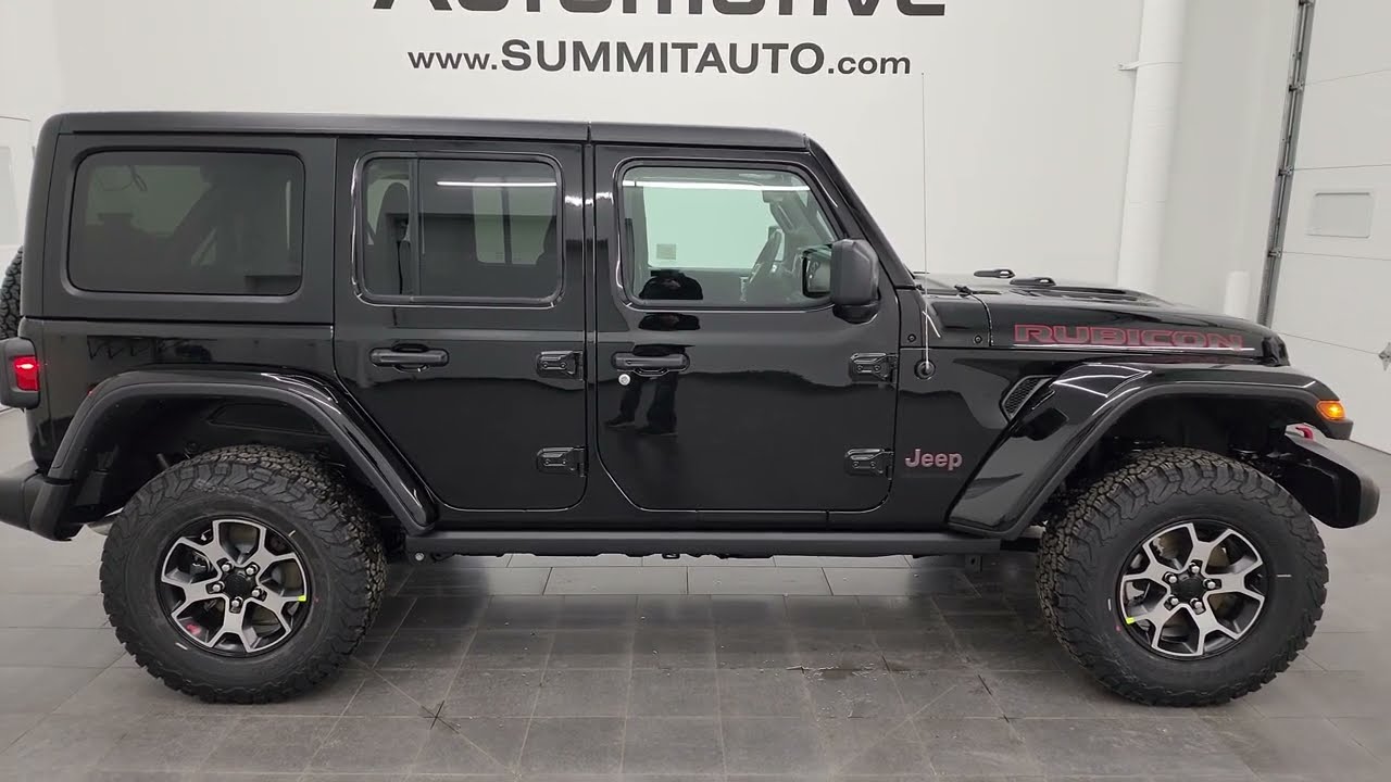 Jeep Wrangler Rubicon Black 4 Door New 2024 Jeep Wrangler 4xe Sahara