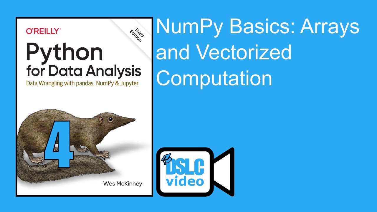 Python For Data Analysis Numpy Basics Arrays And Vectorized