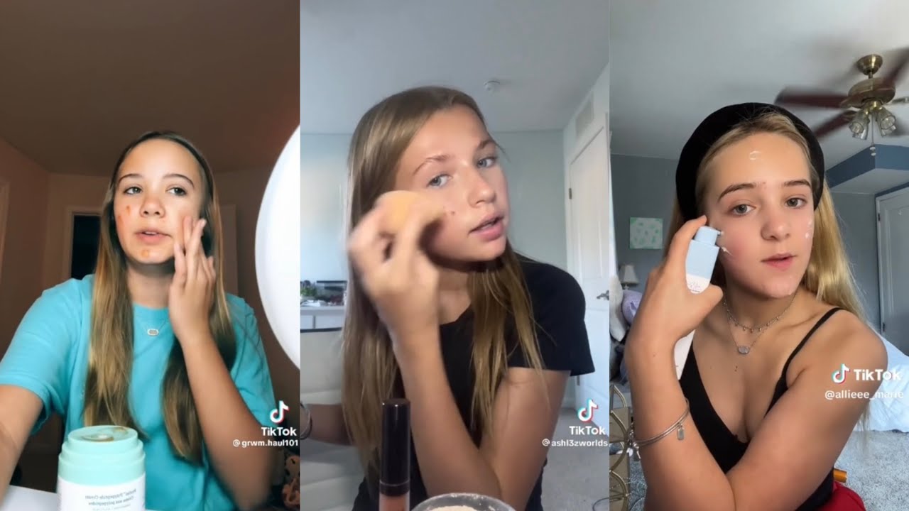 Grwm Tiktok Compilation Youtube