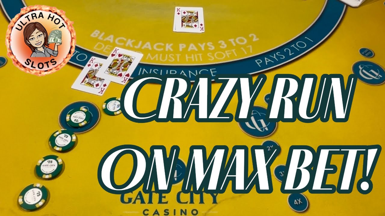 Massive Win On Blackjack Youtube