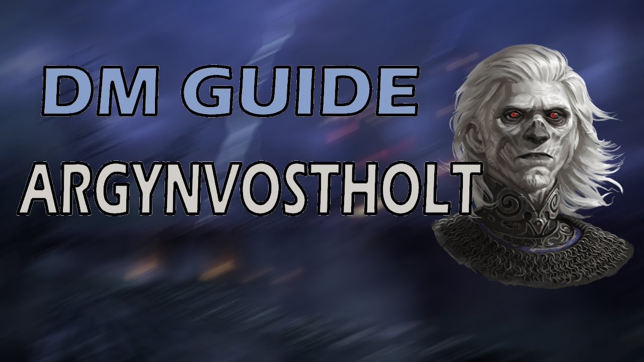 Argynvostholt Curse Of Strahd Dms Guide Youtube