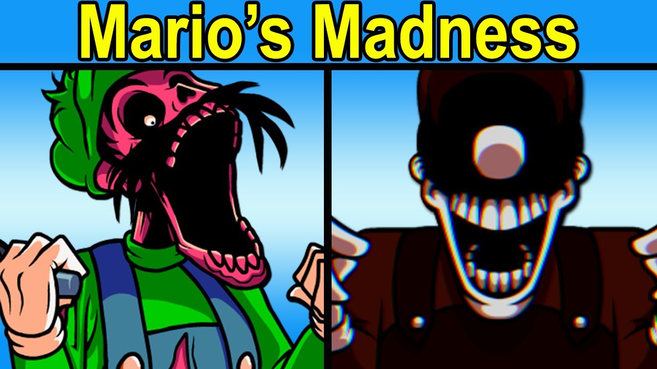 Friday Night Funkin Vs Mario S Madness Full Week Fnf Mod Youtube