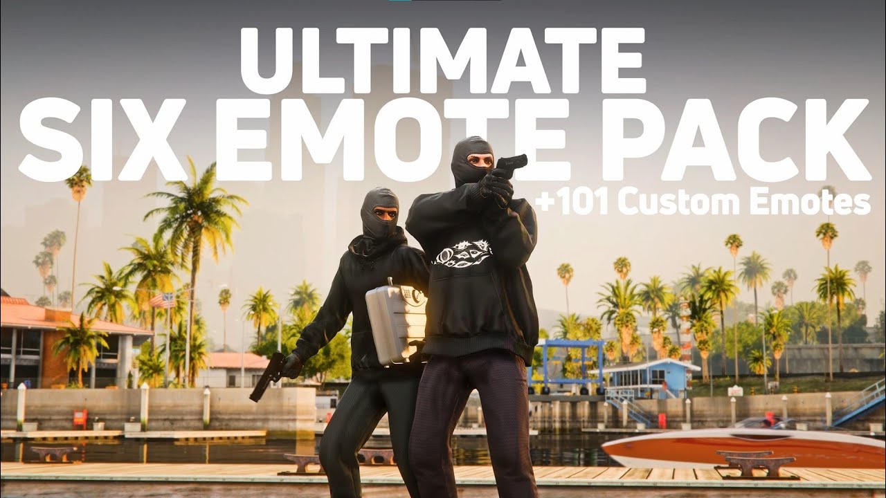Ultimate Six Emote Pack Fivem Custom Animation Pack Youtube
