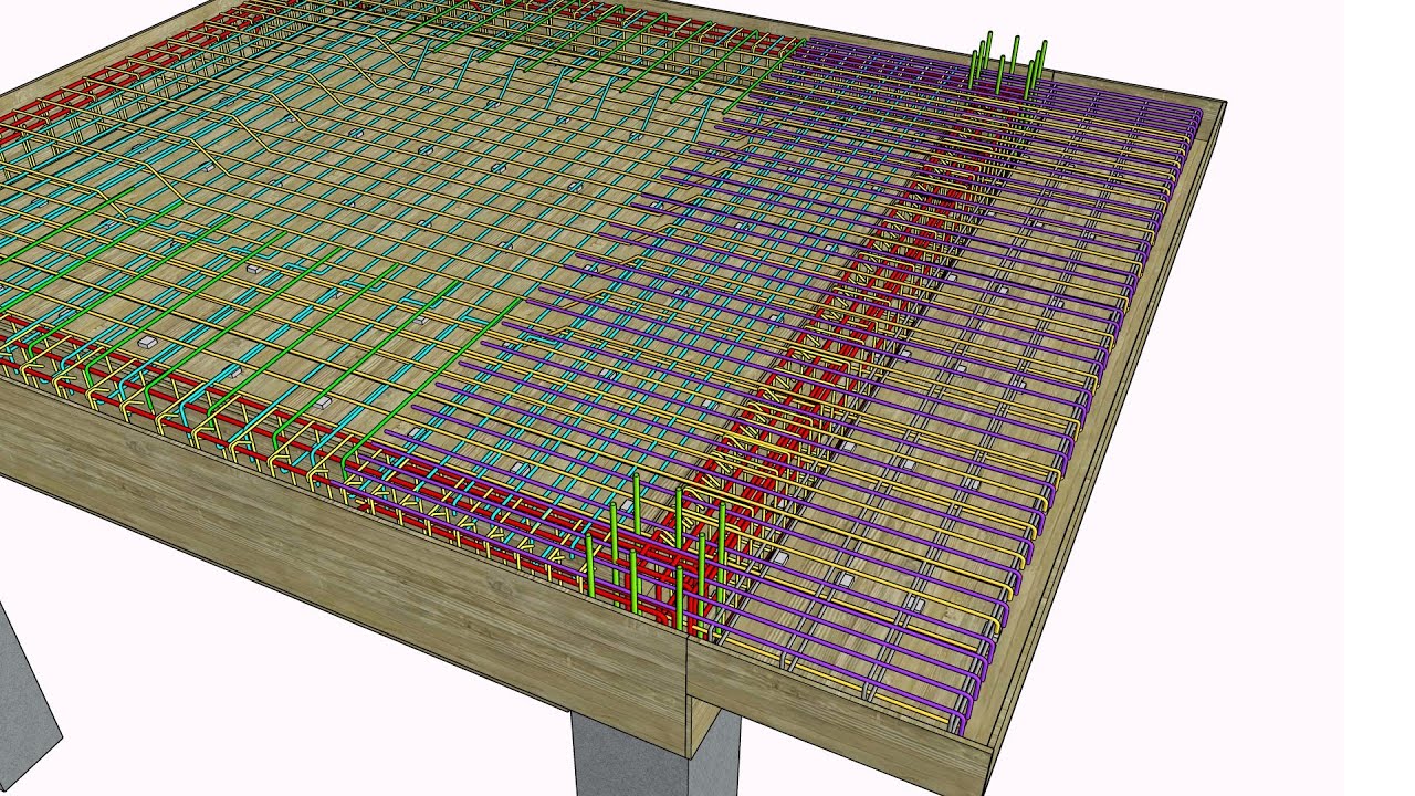 Concrete Slab Rebar Placement Rebar Connection Between Existing And