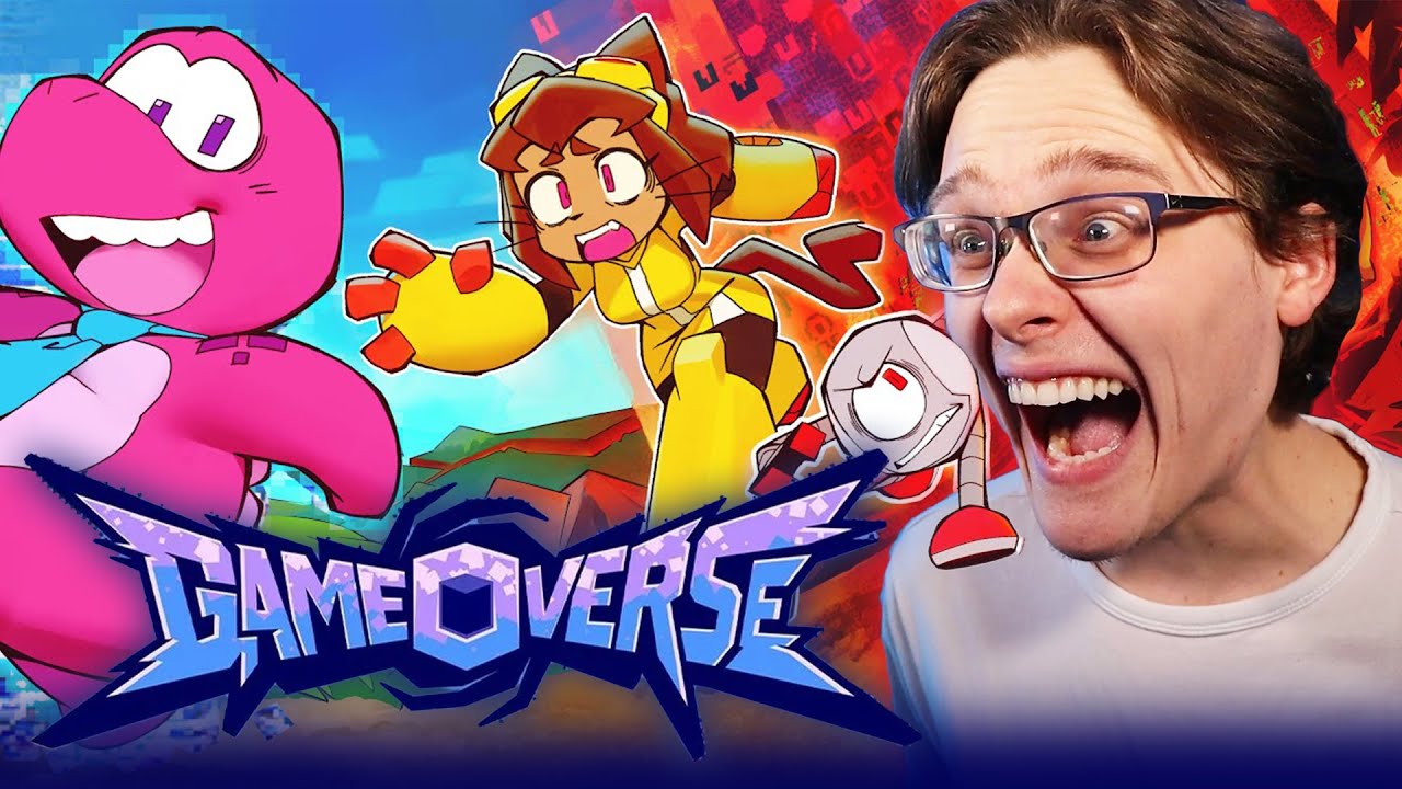 Gameoverse Trailer By Glitch Reaction Youtube