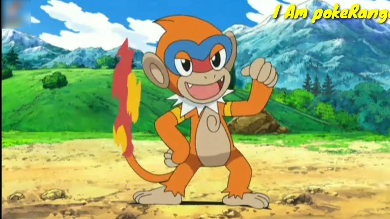 Ashs Chimchar Evolves Into Monferno рџ ґ Pokemon Diamond And Pearl Youtube