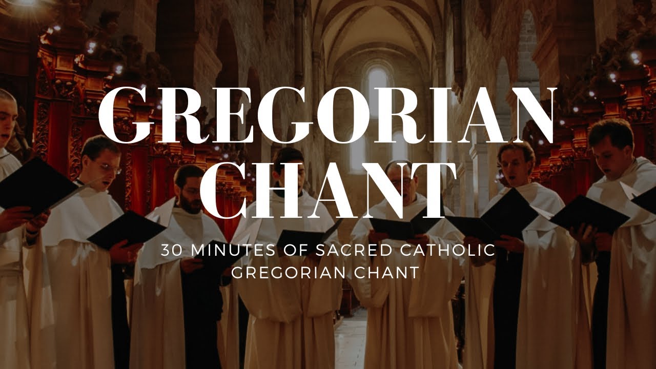 Relaxing Gregorian Chant And Beautiful Catholic Imagery Youtube