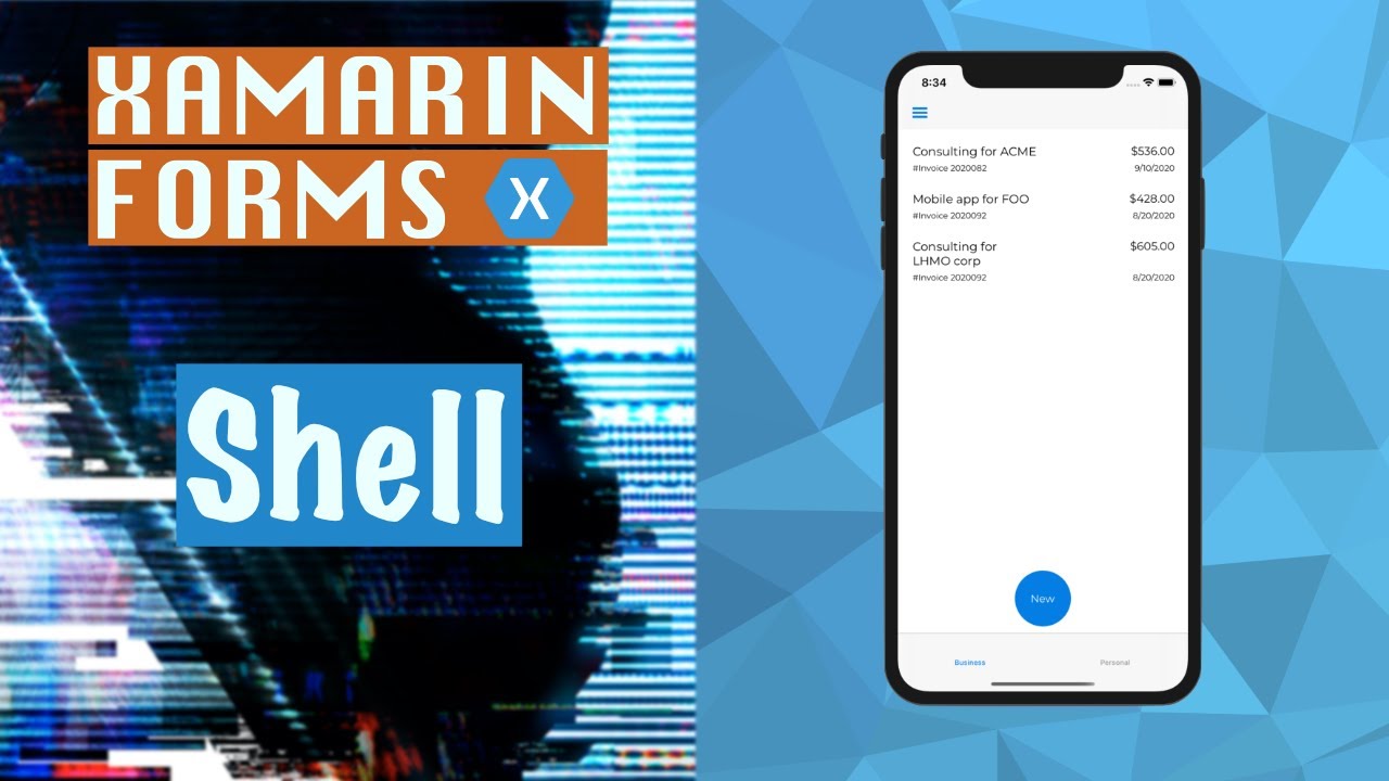 Xamarin Forms Tutorial Working With Xamarin Forms Shell Youtube