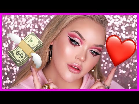 Full Face Using Only Affordable Makeup Valentine S Day Tutorial Youtube