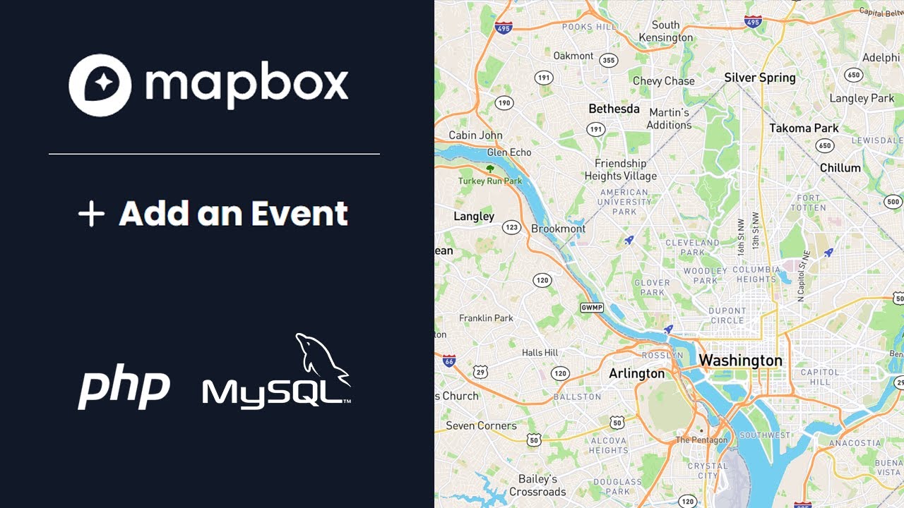 Add An Event To A Map Using Mapbox And Php Youtube