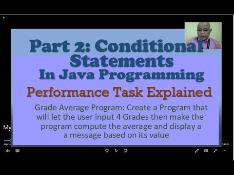 Part 2 Conditional Statements In Java Programming Performance Task