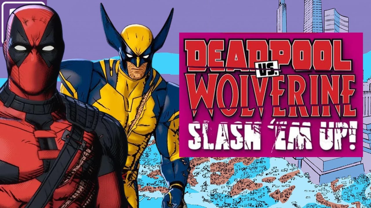Deadpool Vs Wolverine Slash Em Up Comic Dub Youtube