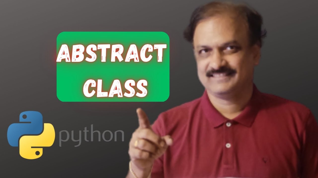 Abstract Class In Python Youtube