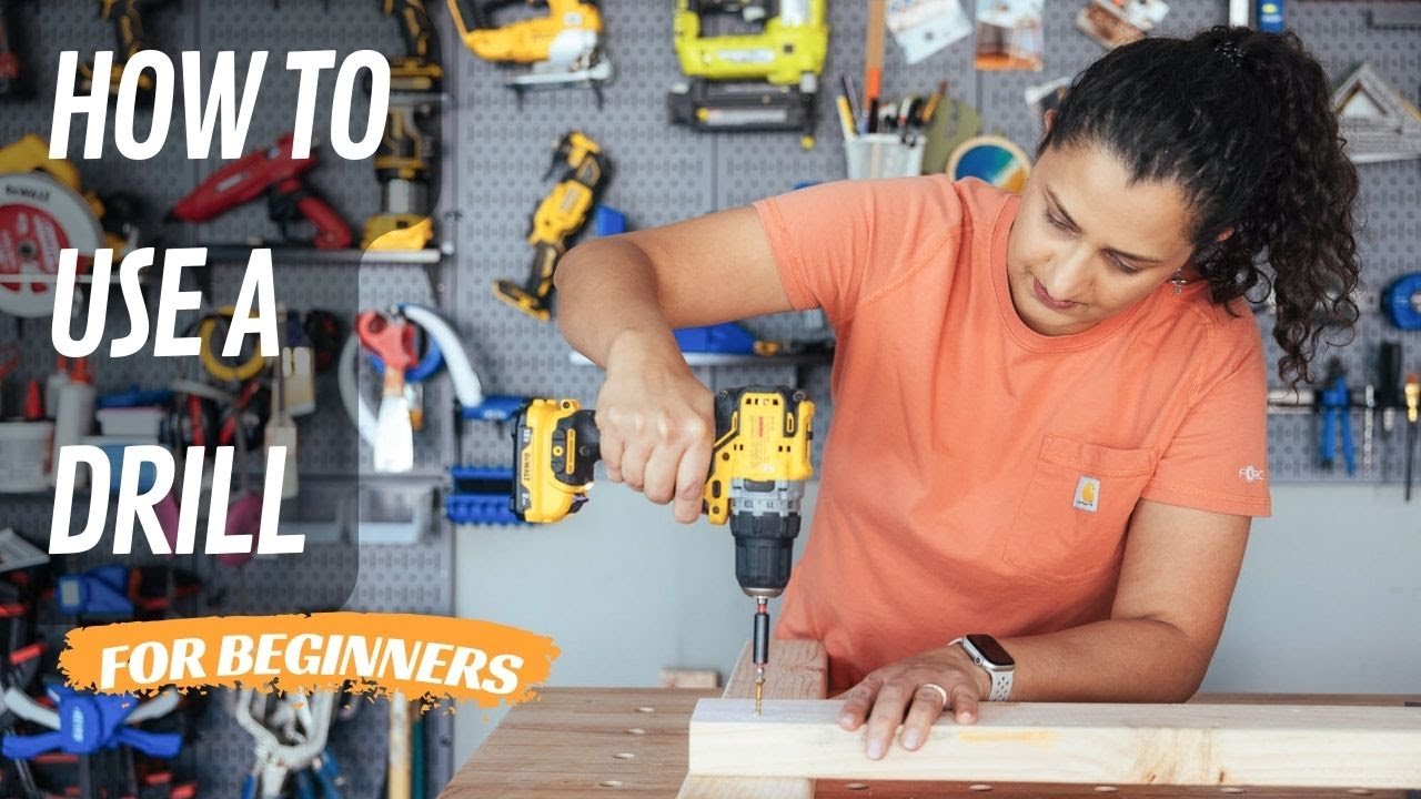 How To Use A Power Drill A Beginner S Complete Guide Woodworking 101