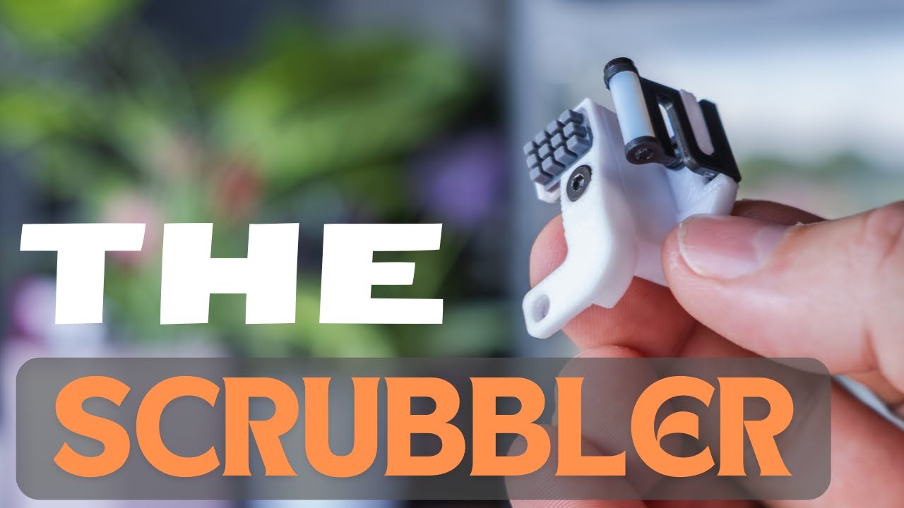 Upgrade Your Bambu Printer The Scrubbler For Perfect Nozzle Cleaning
