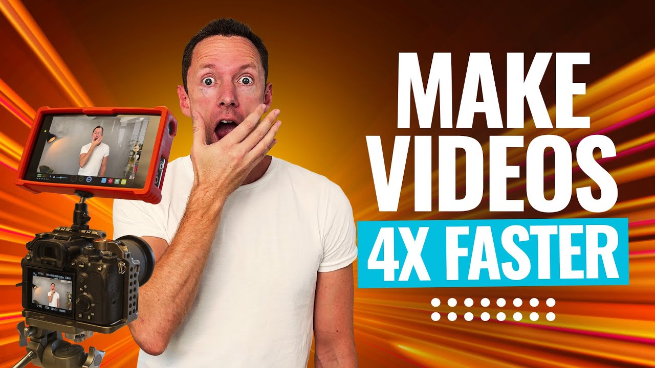 How I Create Videos 4x Faster Youtube