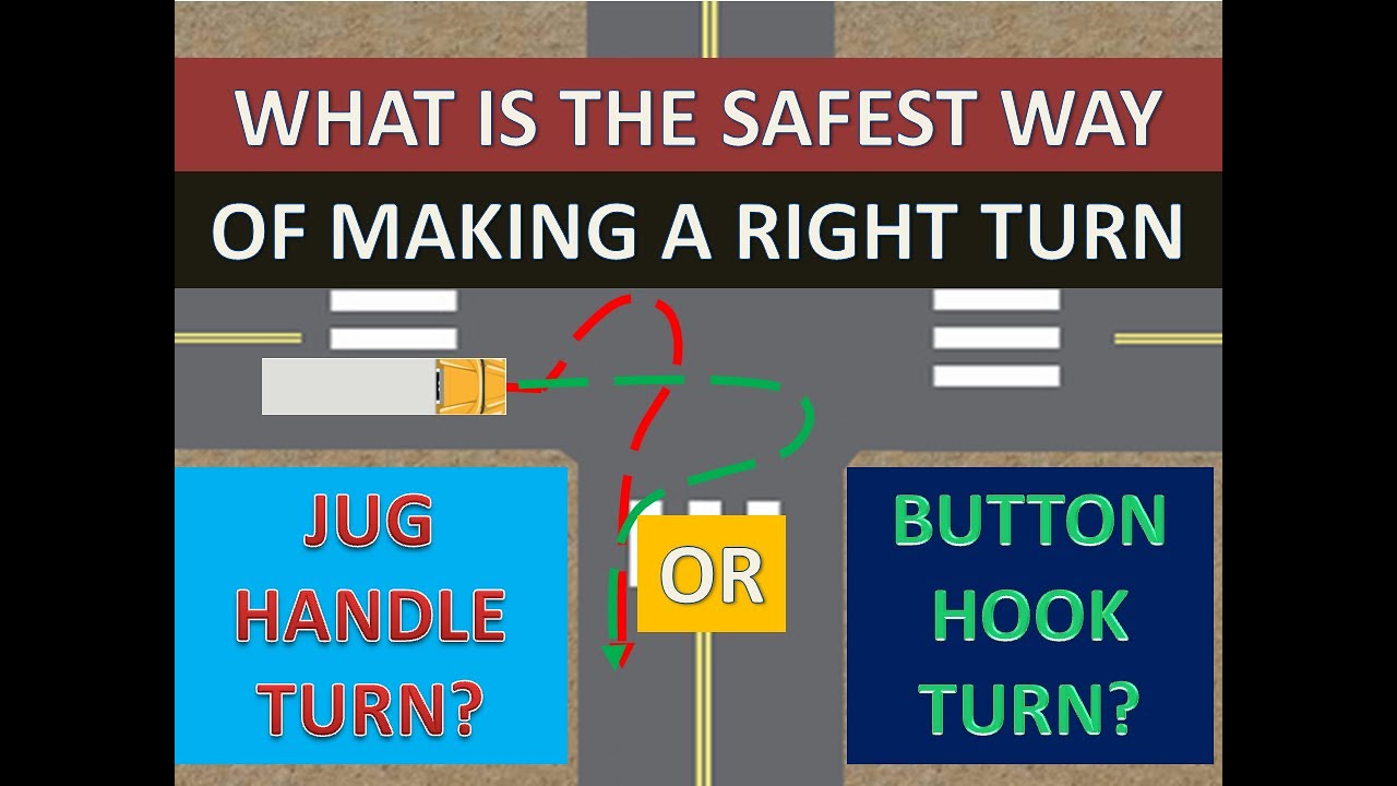 The Proper Safest Way Of Making A Right Turn For Tractor And Trailer