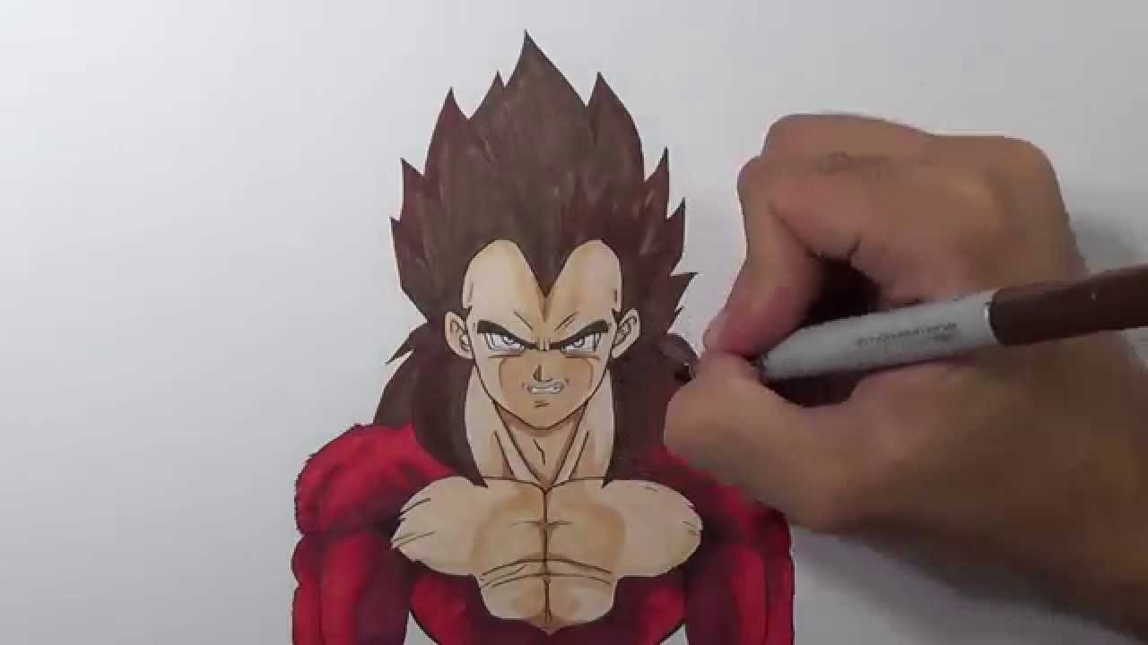 How To Draw Vegeta Ssj4 Preferencething Cafezog