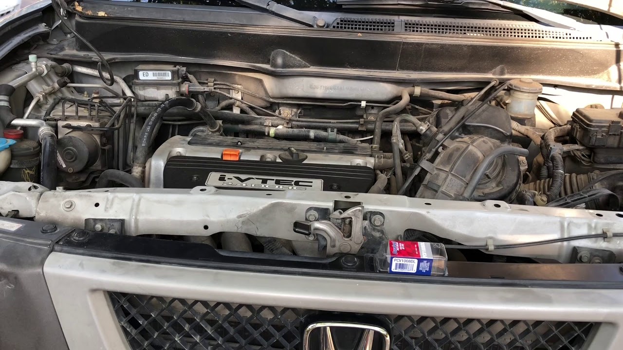 How To Change A Pcv Valve On A Honda Element Youtube