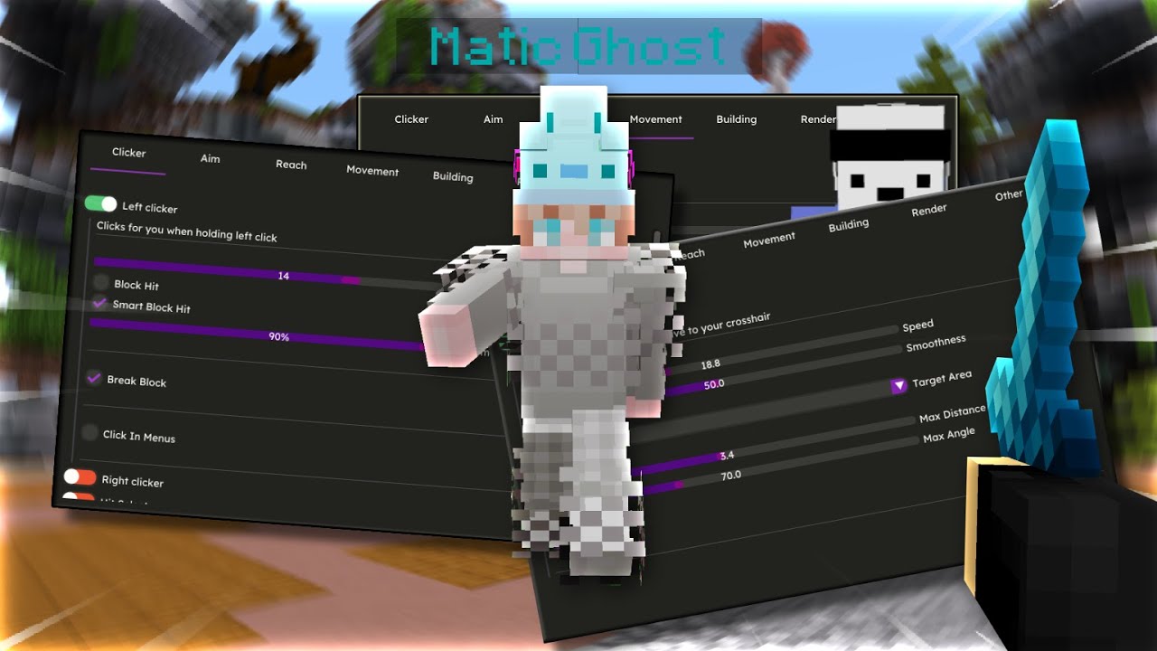 The New Best Ghost Client For Minecraft 1 8 9 Giveaway Autoclicker