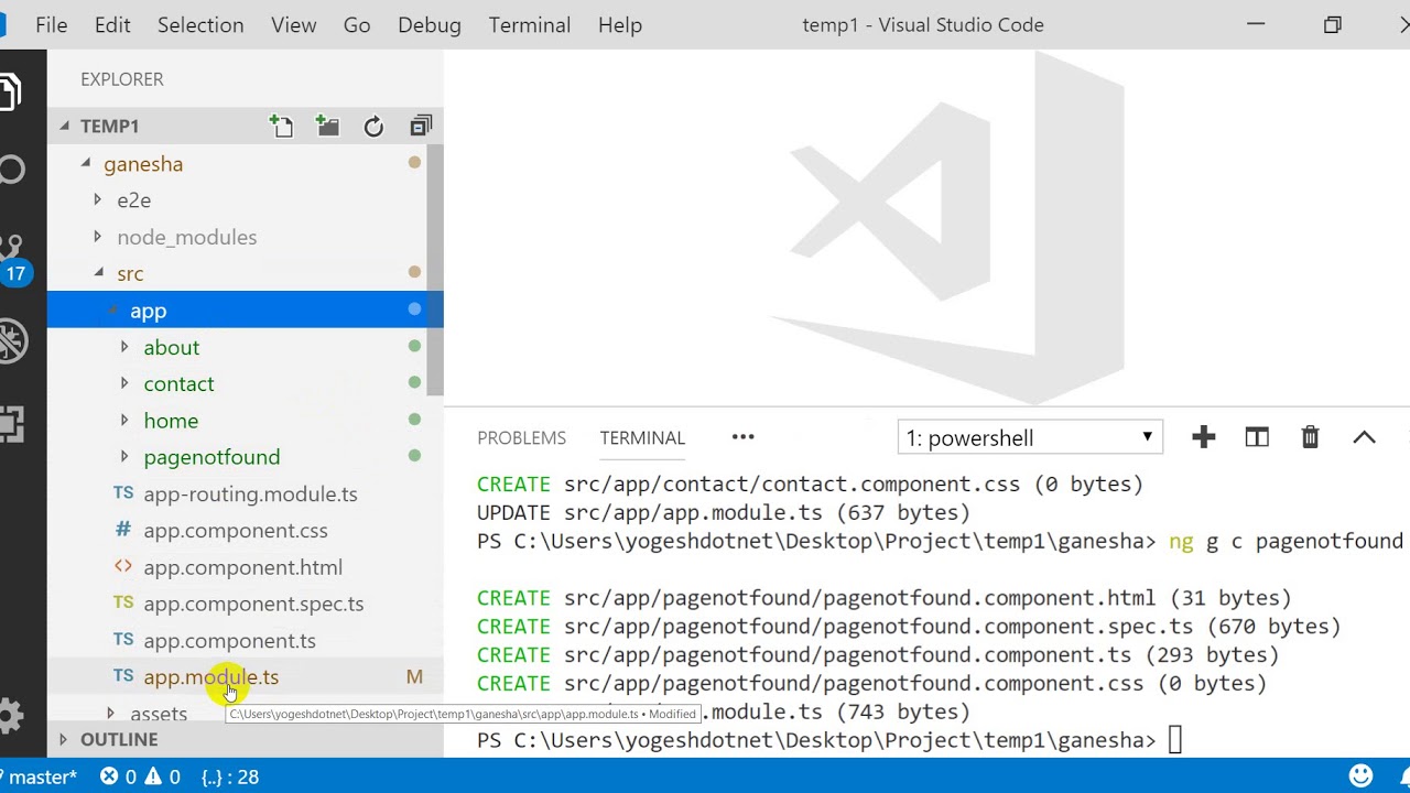Angular 7 Routing Youtube