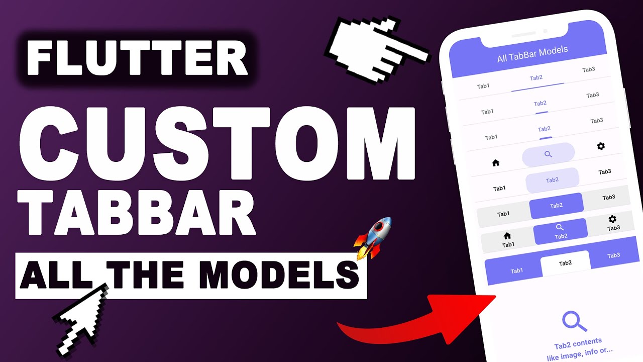 Flutter Tutorial Customizable Tabbar With Specific Body Flutter