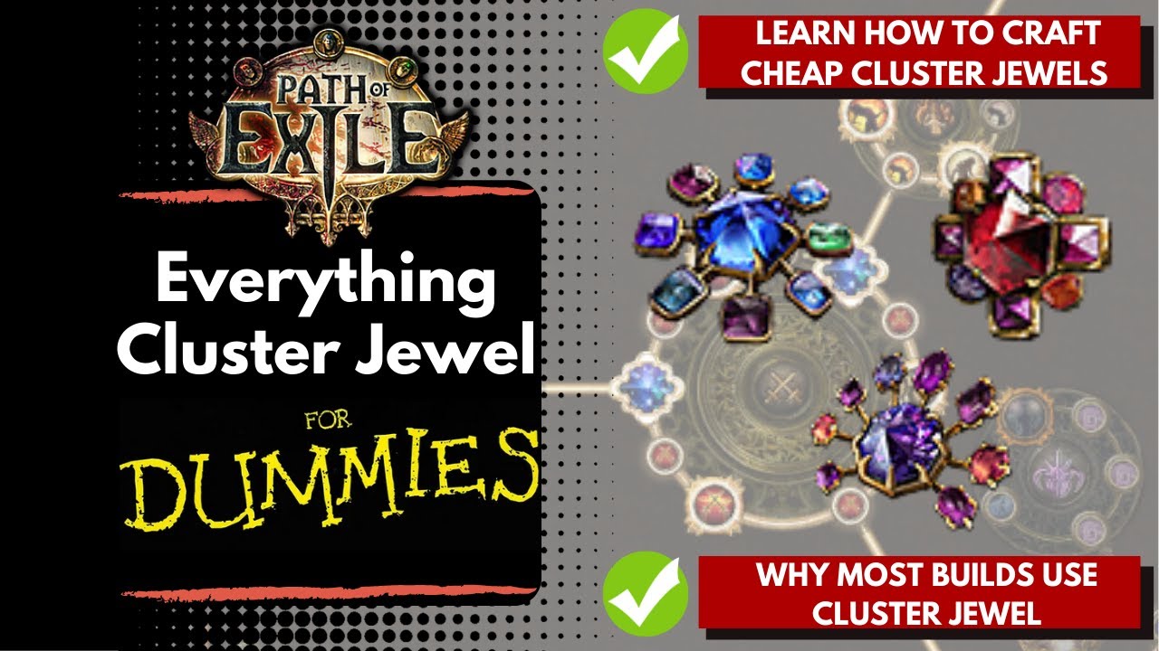 Path Of Exile Everything Cluster Jewel For Dummies Learn How To