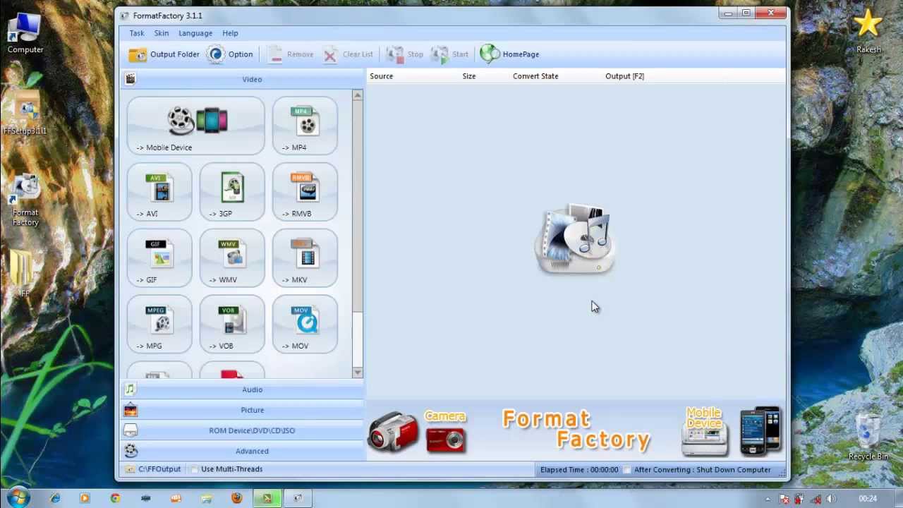 Format Factory Tutorial Youtube