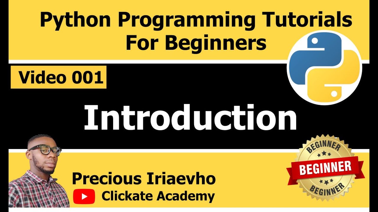 001 Introduction To Python Python Tutorial For Beginners Full