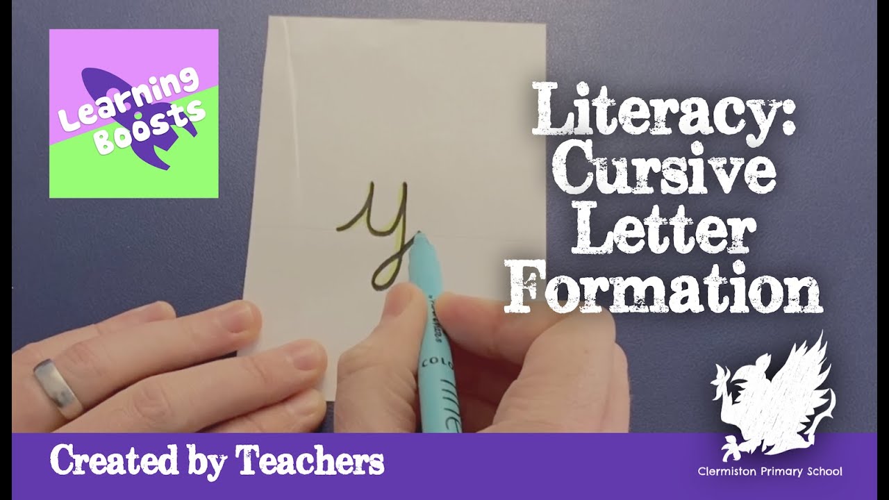 36 Literacy Cursive Letter Formation Youtube