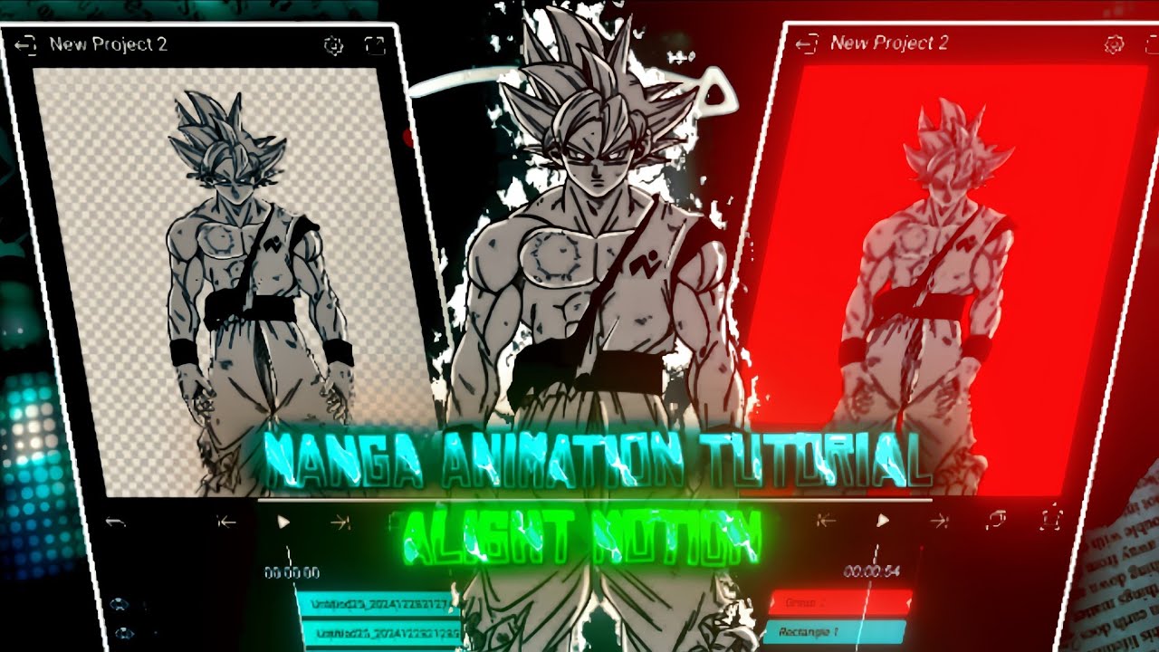 Manga Animation Tutorial Alight Motion Youtube