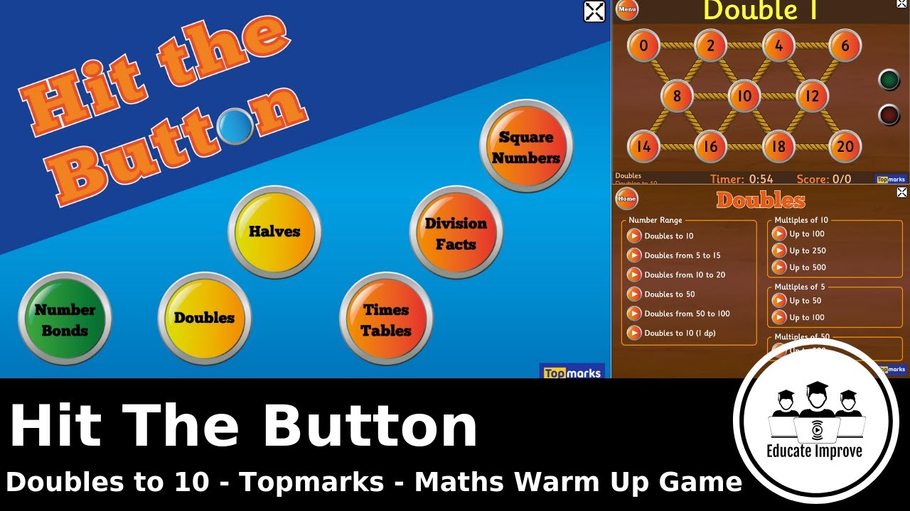 Hit The Button Doubles To 10 Beat Our Score Youtube