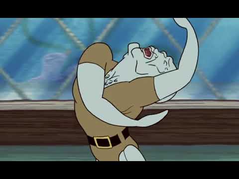 Handsome Squidward Falling Cinematic Version Handsome Squidward