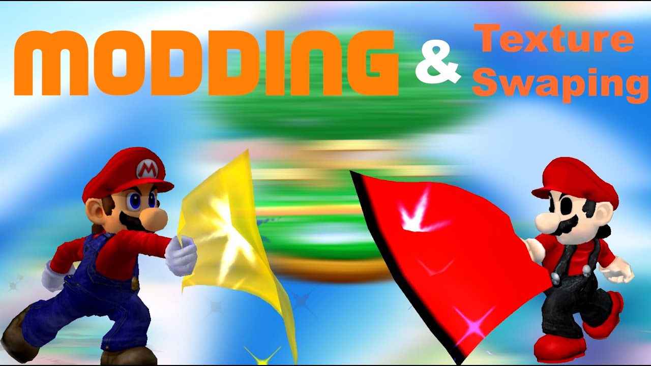 How To Mod And Replace Textures In Super Smash Bros Melee Youtube