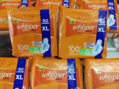 Whisper Choice Wholesale Market тнх Sanitary Pad Business Sanitary