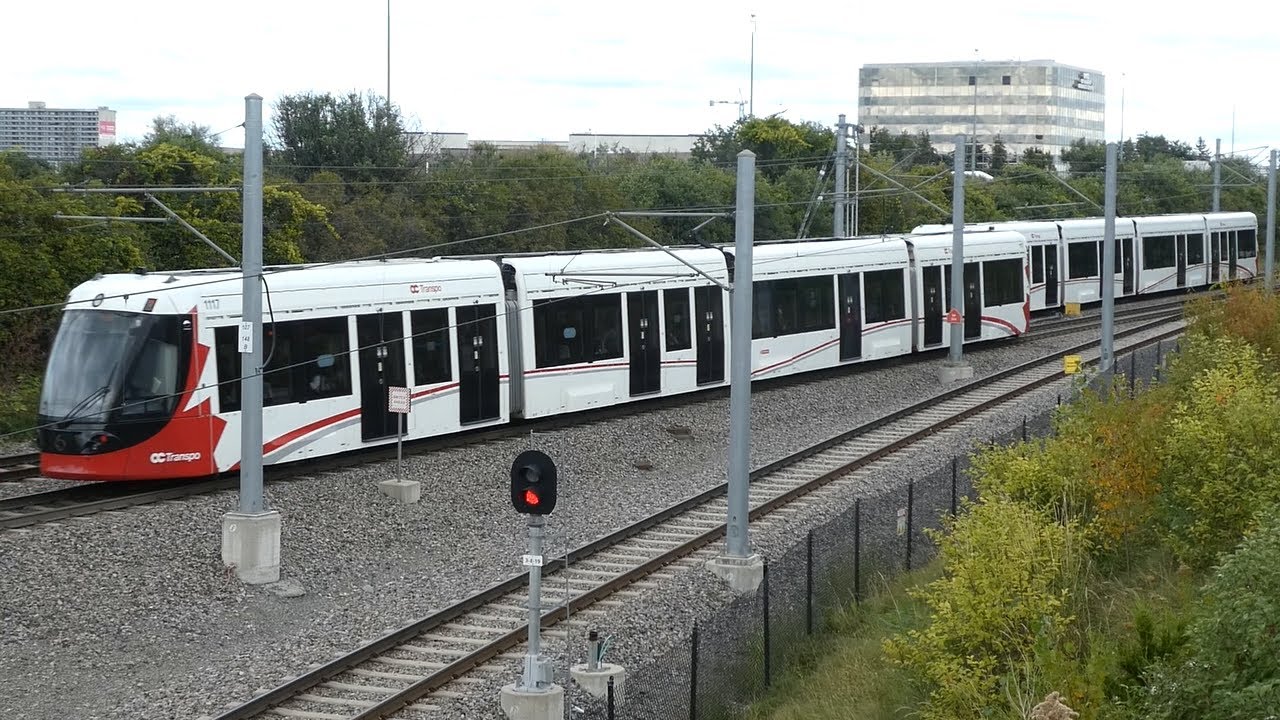 Oc Transpo O Train Line 1 Confederation Line Single Car Double Car