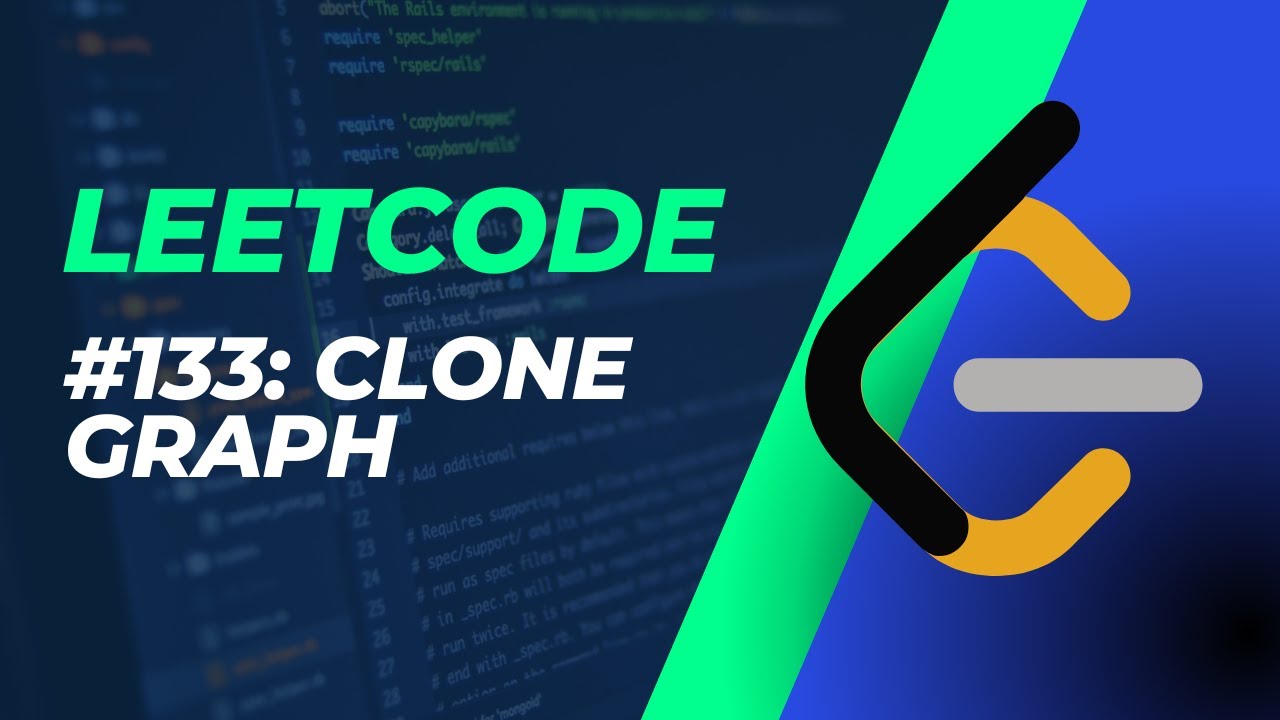 Leetcode 133 Medium Clone Graph Python Youtube