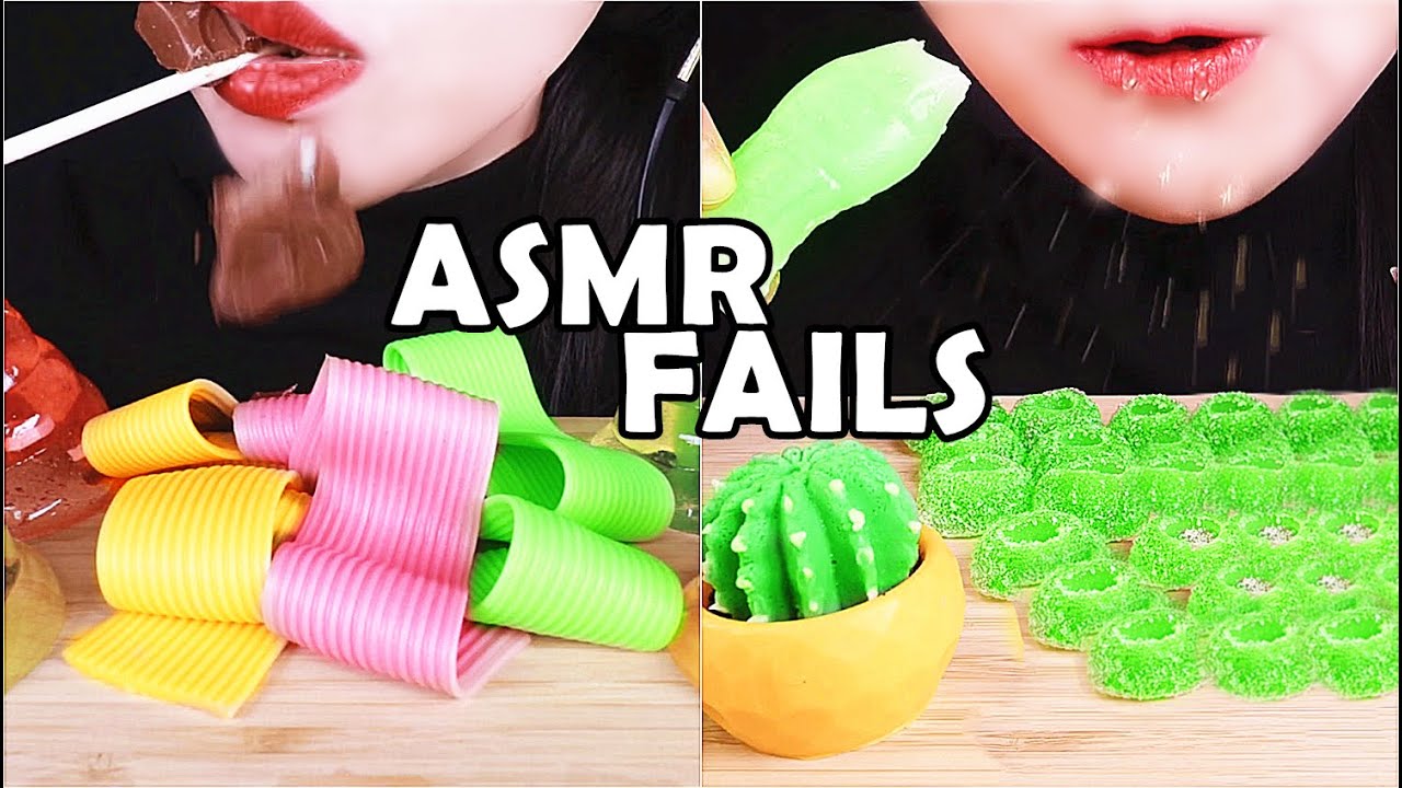 Asmr Fail Compilation 5 Dropping Things Funny Bloopers Eating Sounds
