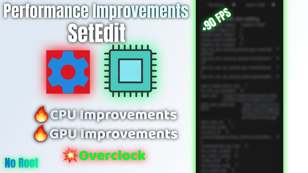 Overclock Your Device With Setedit Improve Cpu Gpu Performance Youtube