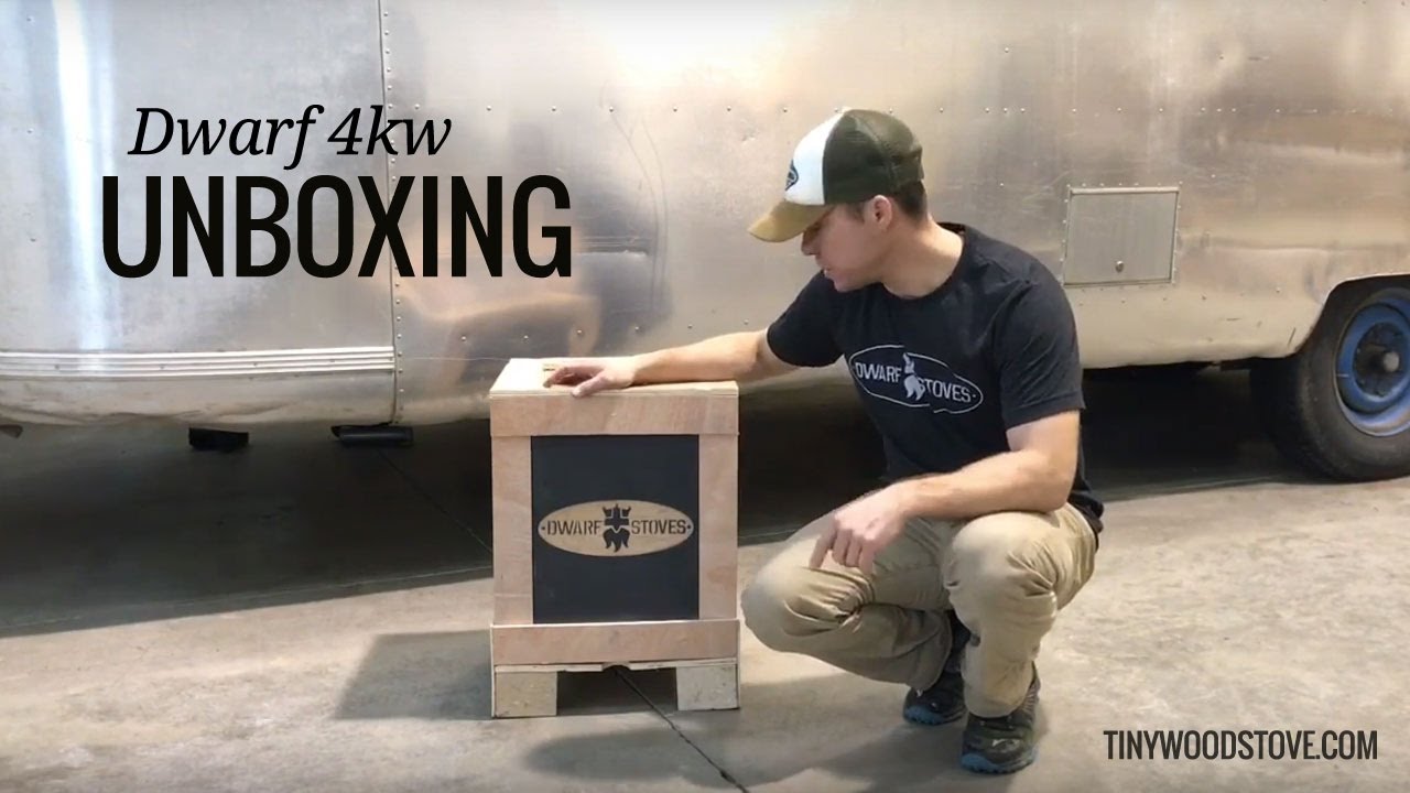 Dwarf 4kw Unboxing Small Wood Stove For Tiny Spaces Youtube