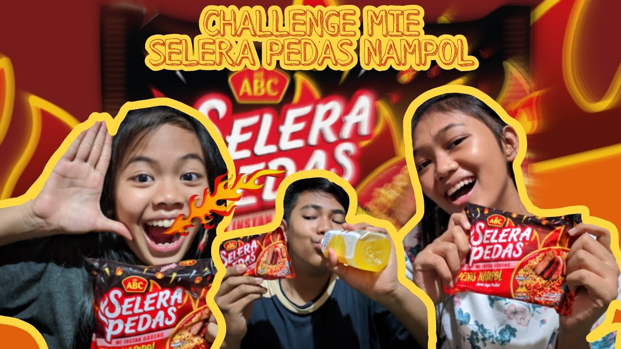 Challenge Makan Mie Terpedas Katanya Youtube