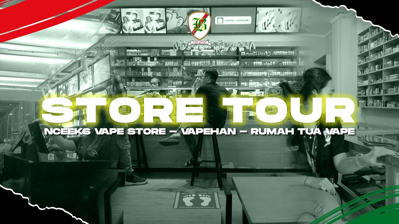 Store Tour 1 Enceeks Vape Store Vapehan Rumah Tua Vape Youtube